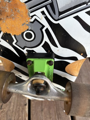 Speed Demons 29”x9” Skateboard Black White Cruiser Board Nice ...