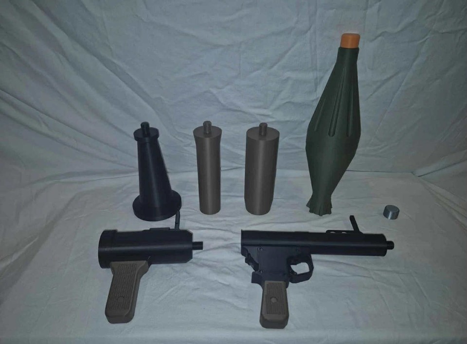 Rpg Bazooka Replica Rocket Launcher Rpg 3d Printed Multipiece Screw ...