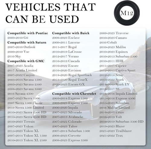 10PCS Oil Drain Plug Gasket Replace OEM#12616850,Sealability M12 | eBay