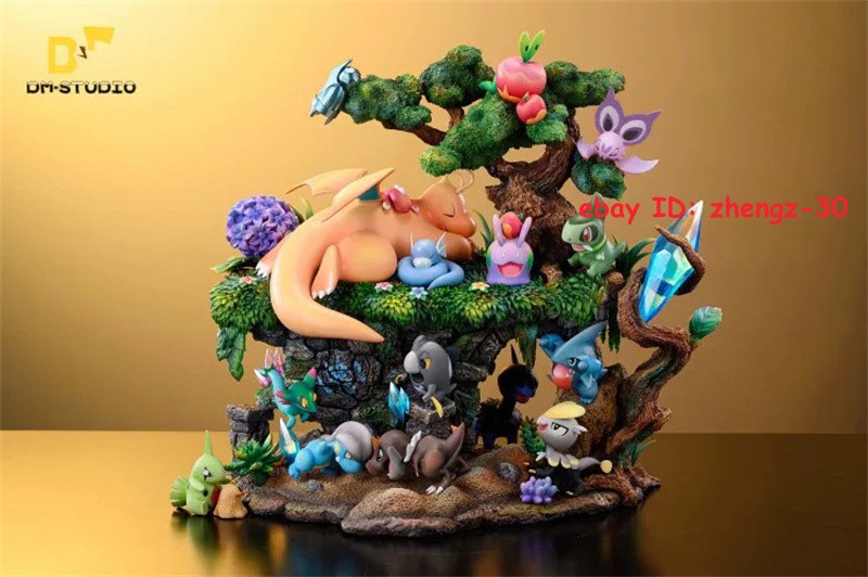 DM Studio Dragonite GK Statue Resin Figure Painted Model 33cm ...
