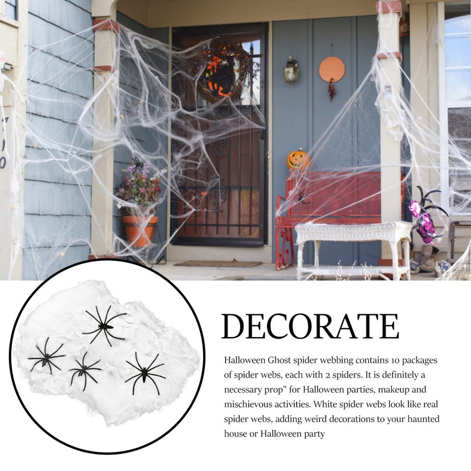 2 Sets Halloween Decorative Hangings Pendants for Spider Decorations ...