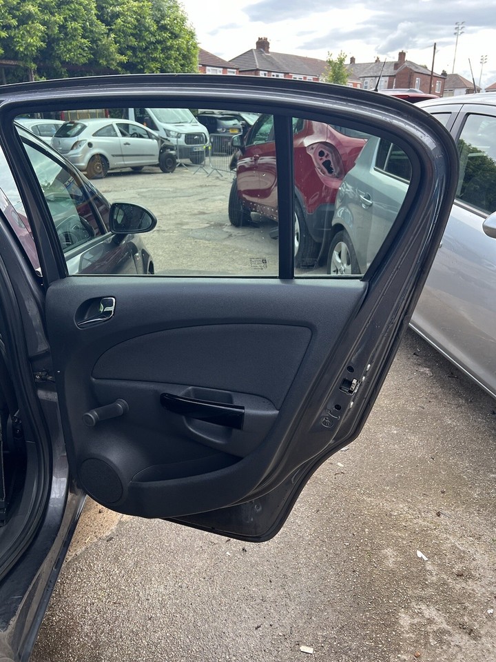 Vauxhall Corsa D Door Drivers Offside Rear Technical Grey Z177 5 Door ...
