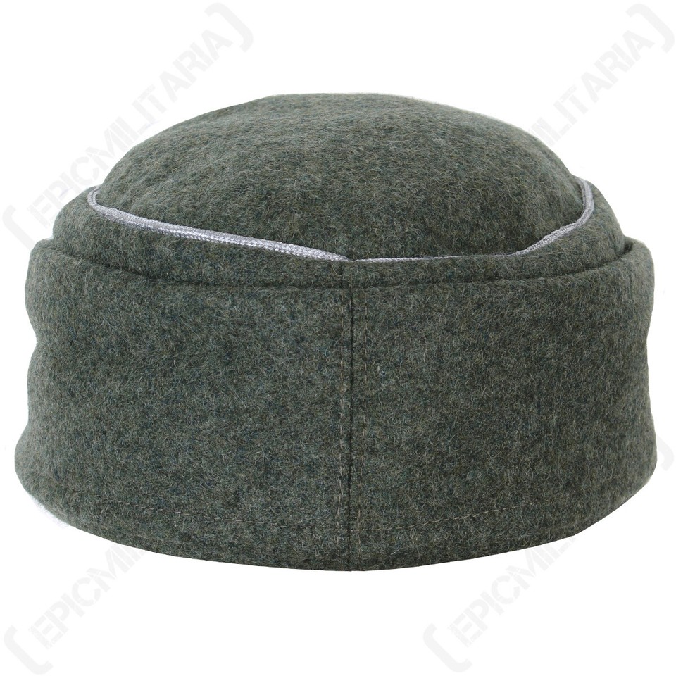 Officers M43 Ski Cap - Field Grey - WW2 German Reproduction All Sizes ...