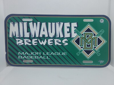 Milwaukee Brewers Licenses Plate MLB | eBay