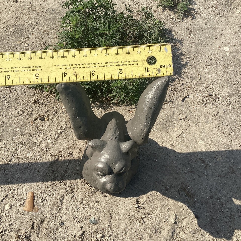 Homemade Latex/fiberglass Mold. Make Concrete Or Plaster Small Gargoyle ...