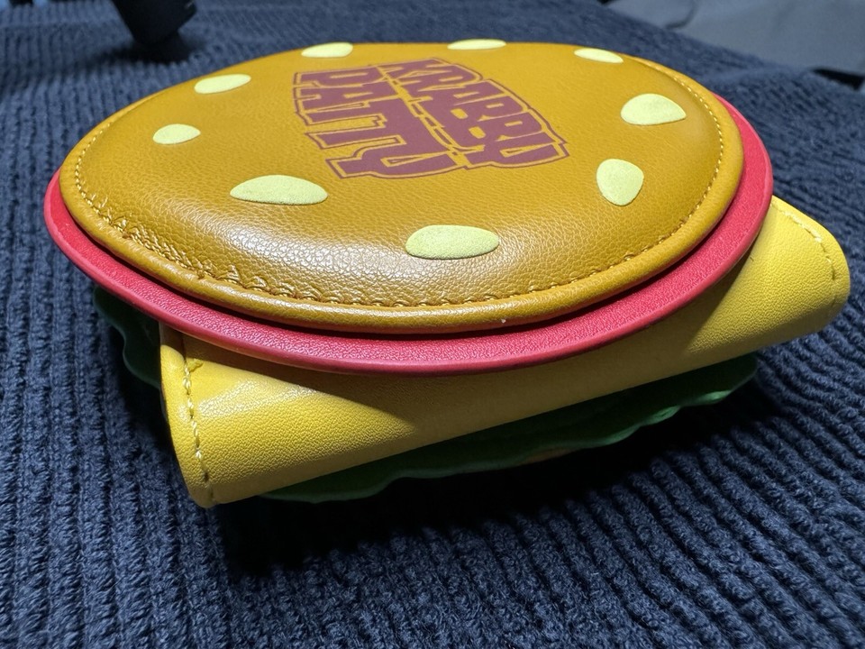 Cheeseburger Wallet Whimsical Krabby Patty Inspired Novelty Funny | eBay