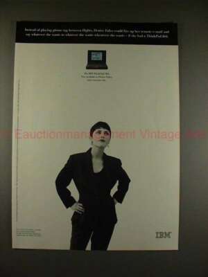 1994 IBM ThinkPad 360 Computer Ad, Fire Up Remote Email | eBay