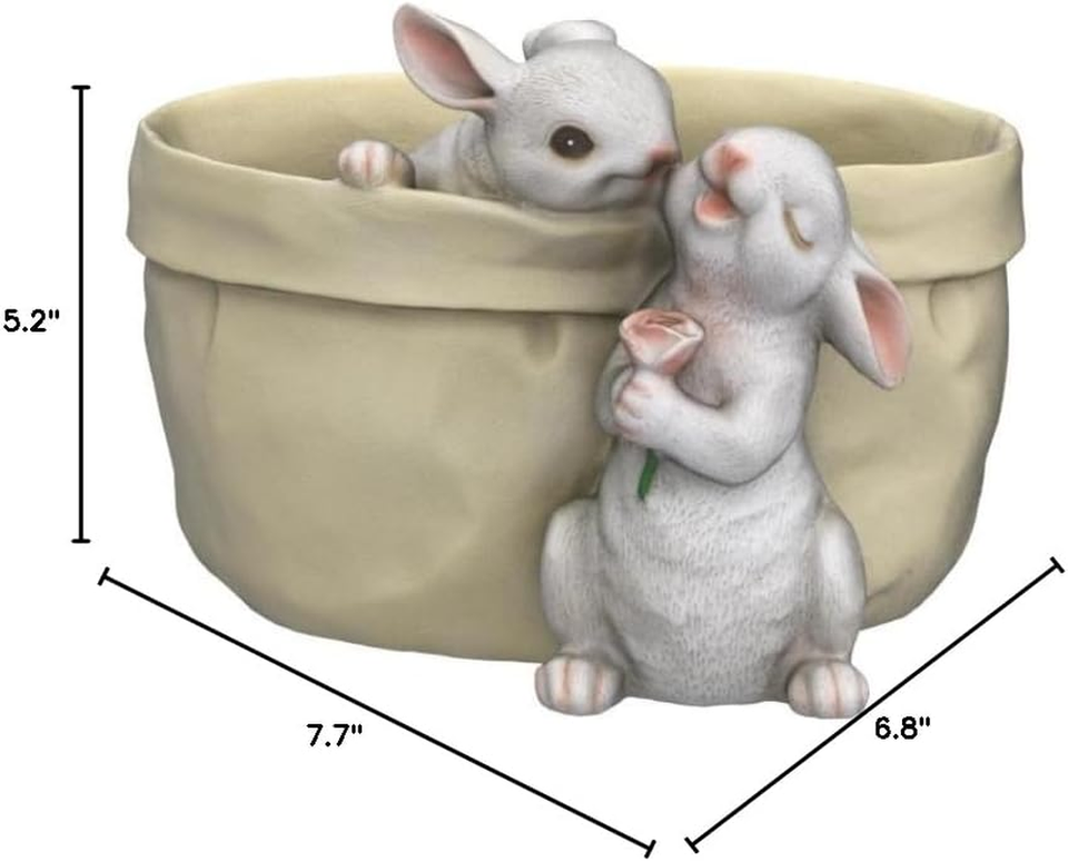 Rabbit Flower Pot Succulent Planter Garden Pots Decorative Flower Pot ...