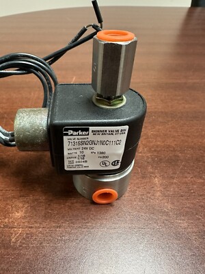 Parker Fluid Control Division 71315SN2GNJ1N0C111C2 Solenoid Valve, 3 ...