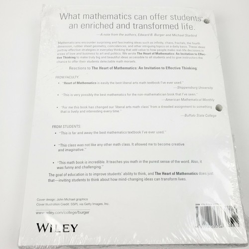 Key Curriculum Press Ser.: Heart of Mathematics : An Invitation to ...