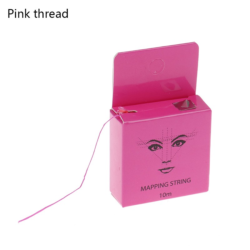 3 Color 10M Eyebrow Tattoo Mapping String Thread With Ink Eyebrow ...