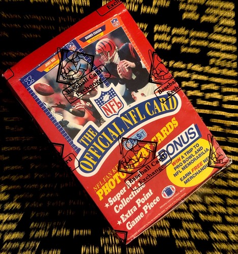 1989 PRO SET FootBall Box🏈BBCE SEALED 36 Packs Cris Carter & Michael ...