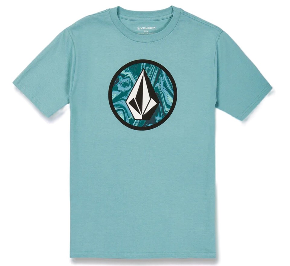New Volcom Circle Stone Short Sleeve Cali Blue Mens T Shirt VLC-15 | eBay