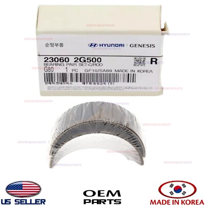 Connecting Rod Bearing Pair OEM HYUNDAI KIA 2.0 2.4L 2015-2025 See ...
