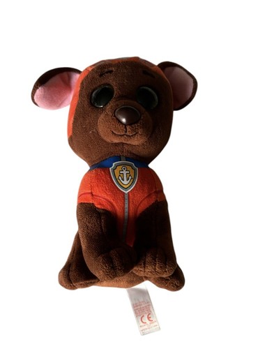 Ty Beanie Boos Zuma Paw Patrol Chocolate Labrador Plush Stuffed Animal ...