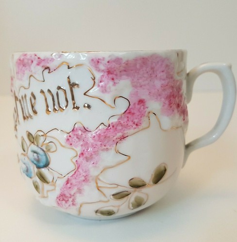 German Forget Me Not Mug Pink Floral Coffee Cup Teacup Vintage | eBay