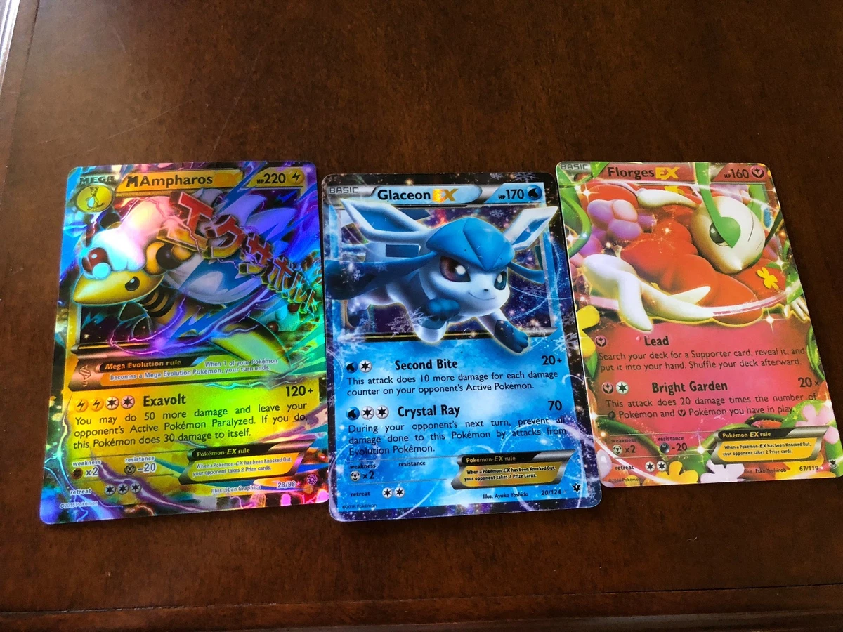 Pokemon Mega Ex Cards Packs