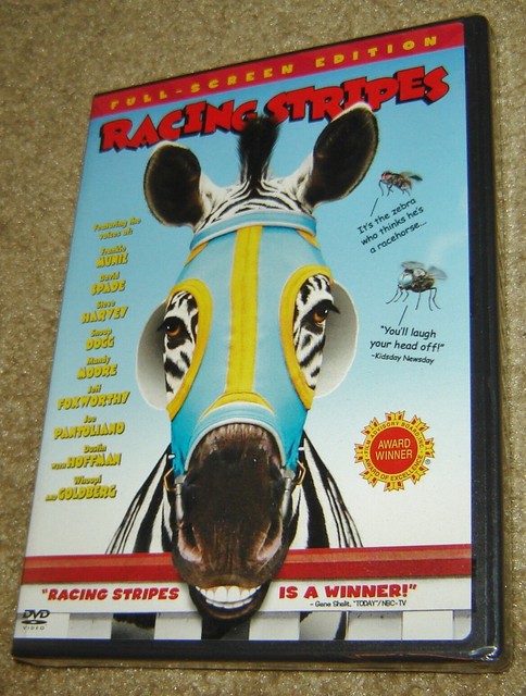 Racing Stripes (DVD, 2005, Full Frame), NEW & SEALED REGION 1, FULL ...