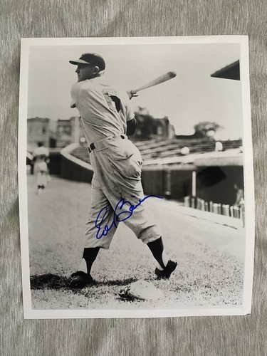 Ed Bailey Cincinnati Reds Signed/Auto 8x10 Photo | eBay