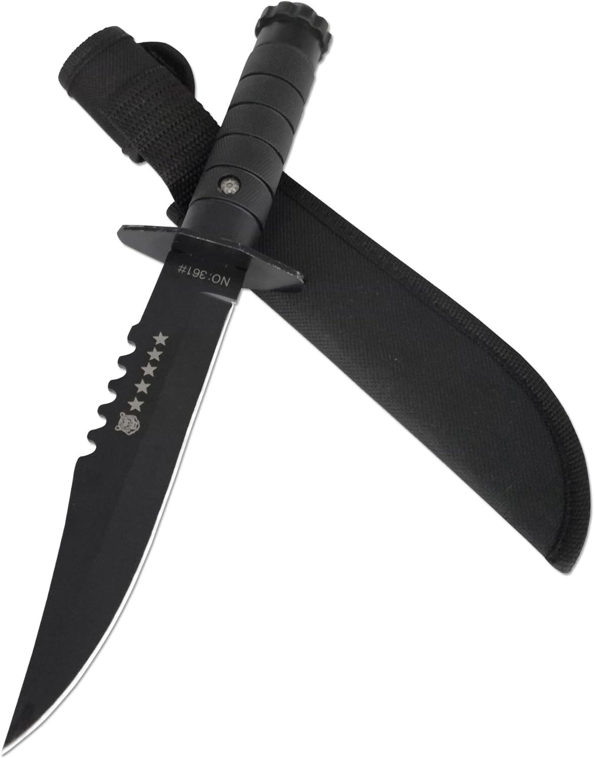 11" K-Bar Style Combat Knife & Sheath Military Army Tactical Hunting ...