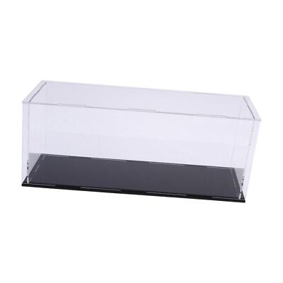 Acrylic Display Case Transparent Cube Multiuse Rectangular Action ...