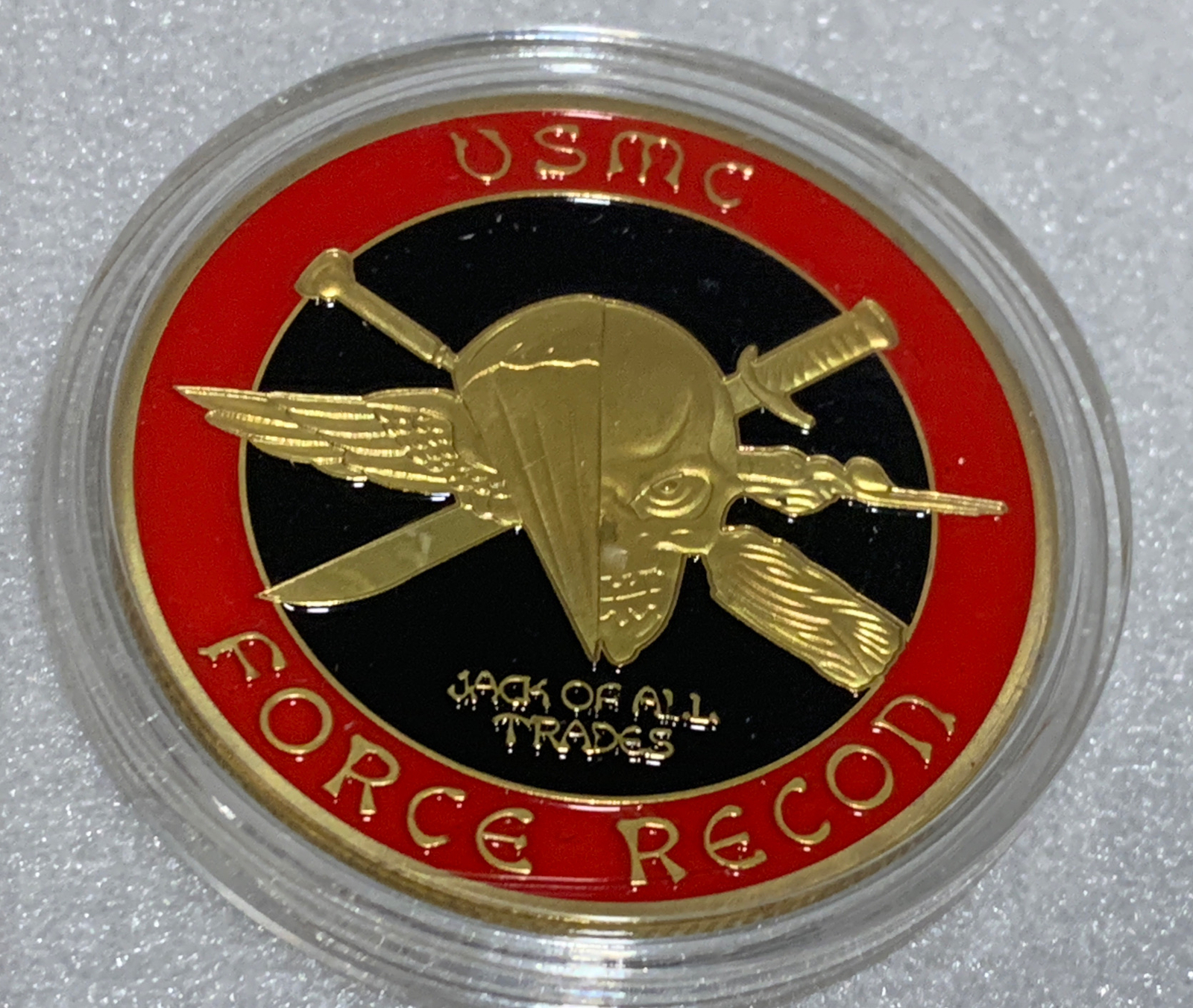 * US Marine Corps Force Recon Challenge Coin - US SELLER Awesome Marine ...