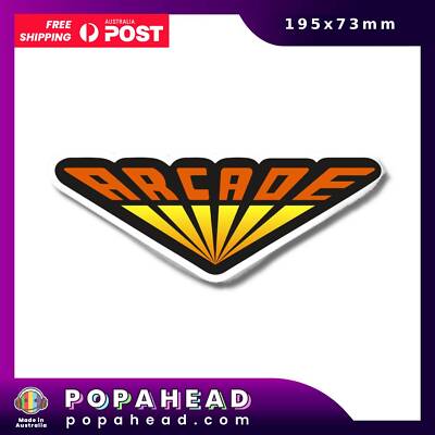 Stranger Things Arcade Logo Sticker | eBay