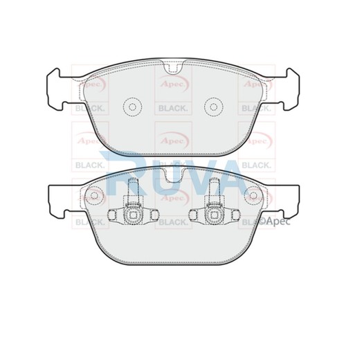 Fits Volvo XC60 2008-2017 XC90 2010-2014 Ruva Front Brake Pads Set #2 ...