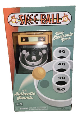 Skee Ball Mini Electronic Game W/ Authentic Sounds | eBay