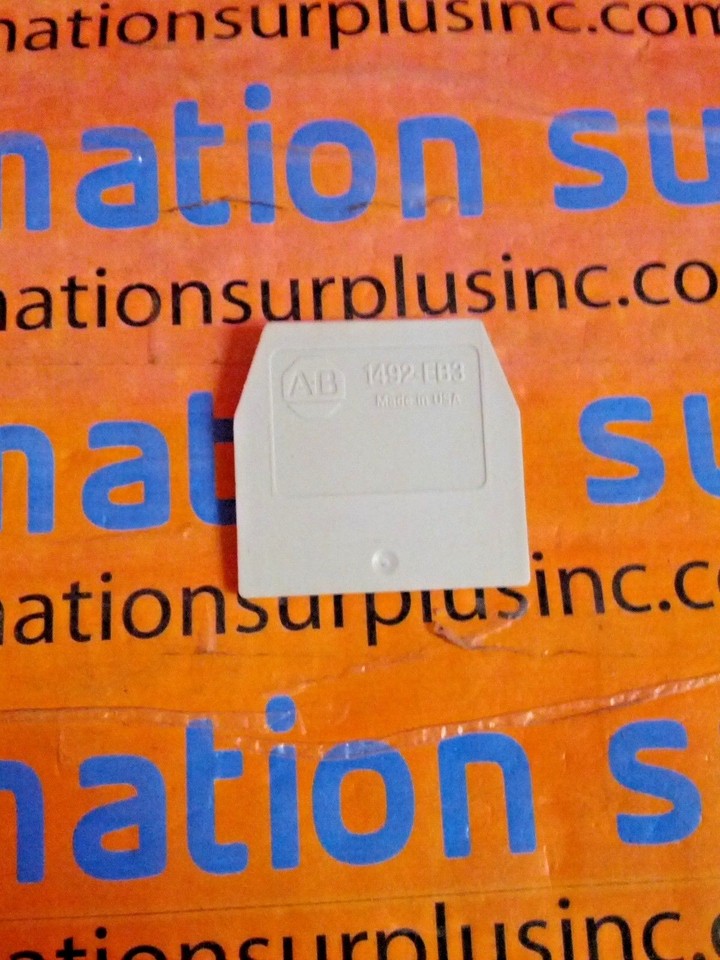 1492-EB3 TERMINAL BLOCK END *NEW QUANTITY!! | eBay