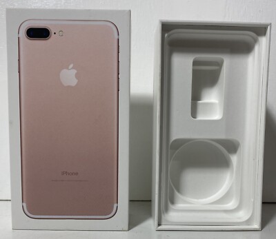 Apple Rose Gold iPhone 7 Plus box Phone NOT INCLUDED 32 GB | eBay