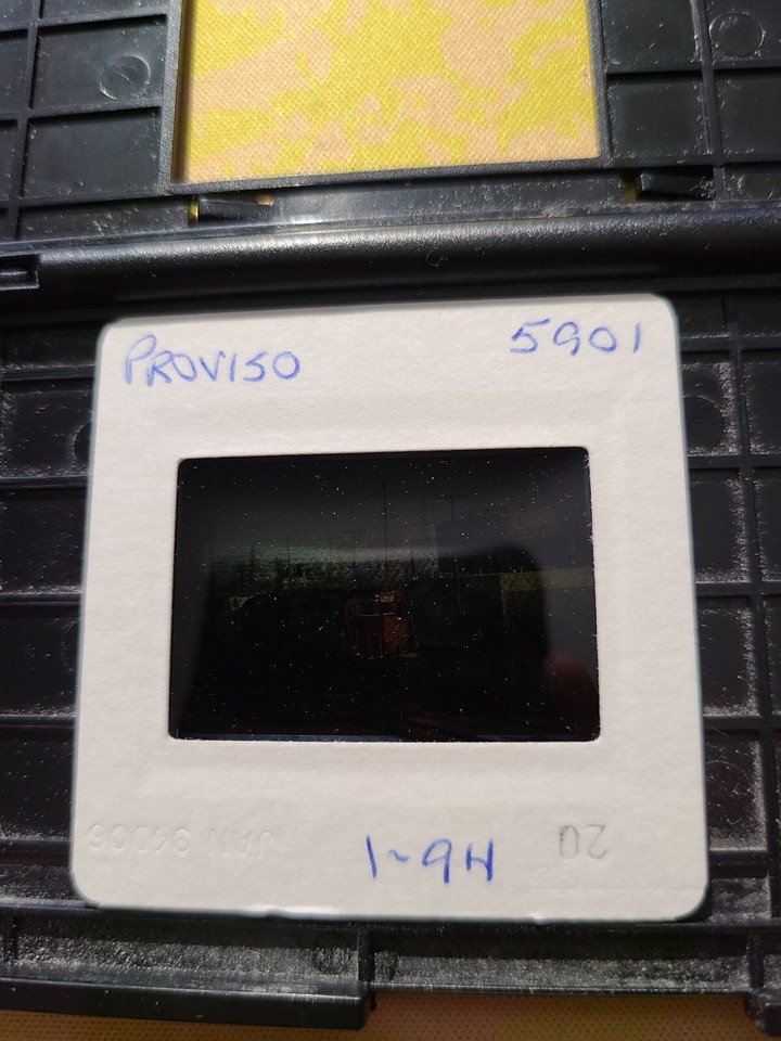 Original Slide GTW Grand Trunk Western 5901 EMD SD40 Proviso ILL 1-94 | eBay