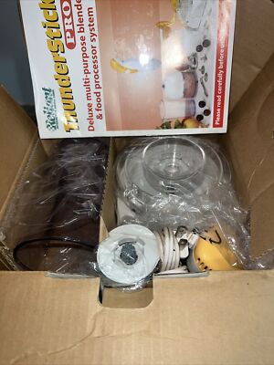 ThunderStick Pro Blender & Food Processor System NEW Thane Housewares ...