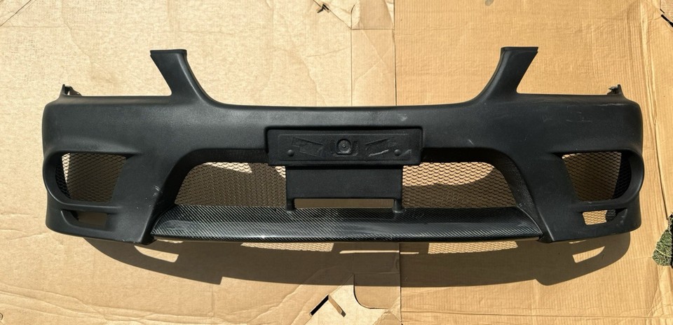 TRD V1 Style Front Bumper FRP W/ CF Center Lip Altezza / IS300 | eBay