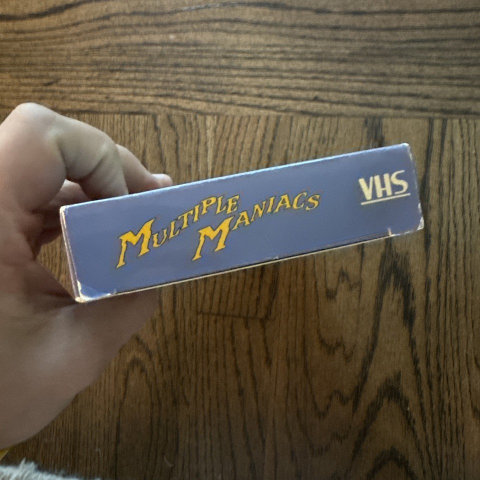 Multiple Maniacs VHS (1987) John Waters Divine Cult - Tested | eBay