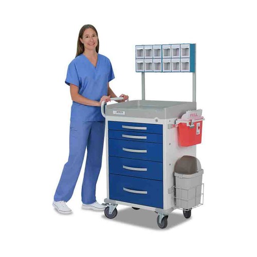 Detecto Rescue Series Loaded Anesthesiology Medical Cart | eBay