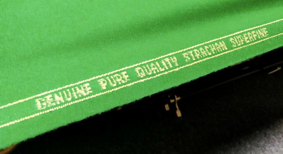 Strachan Superfine Snooker Cloth For 12ft Table | eBay