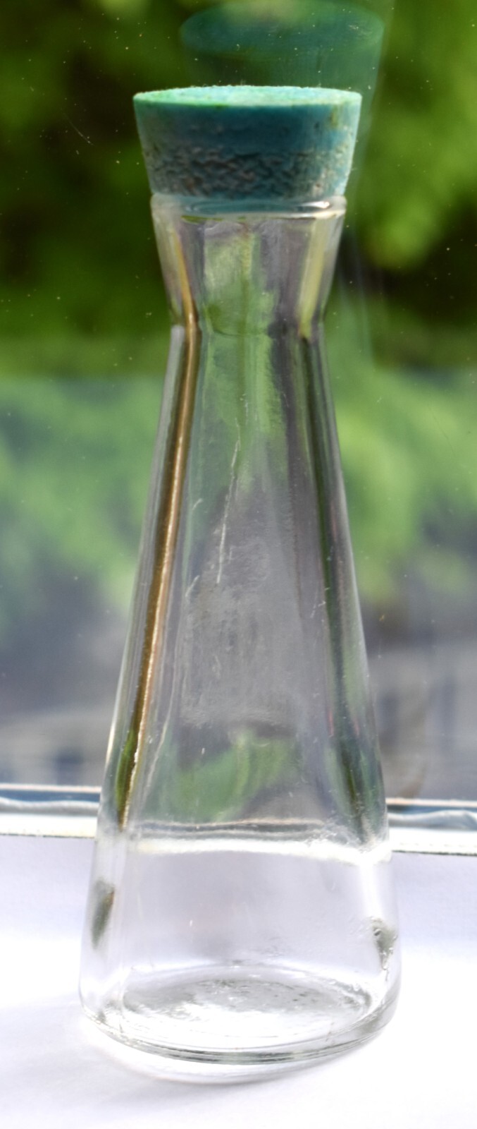 Vintage Glass Shampoo Bottle Sauve Cream Shampoo Original Debossed Cap ...