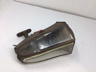 Ca 1912 Pierce Arrow English & Mersick Side Brass Lamp Light Lantern ...