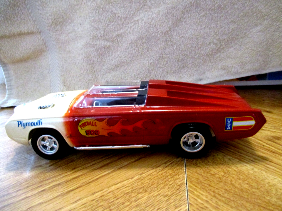 AMT Plymouth Barracuda FIREBALL 500 Model Kit GEORGE BARRIS | eBay