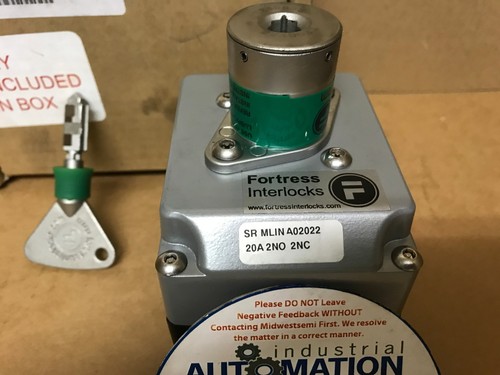 NIB SRMLINA02022 FORTRESS INTERLOCKS SR-MLIN-A02022 KEYED SWITCH 20A ...