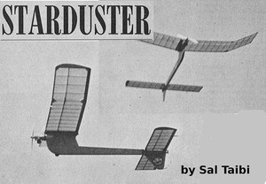 Model Airplane Plans (FF): 1/2A Starduster 42" for .049 by Sal Taibi | eBay