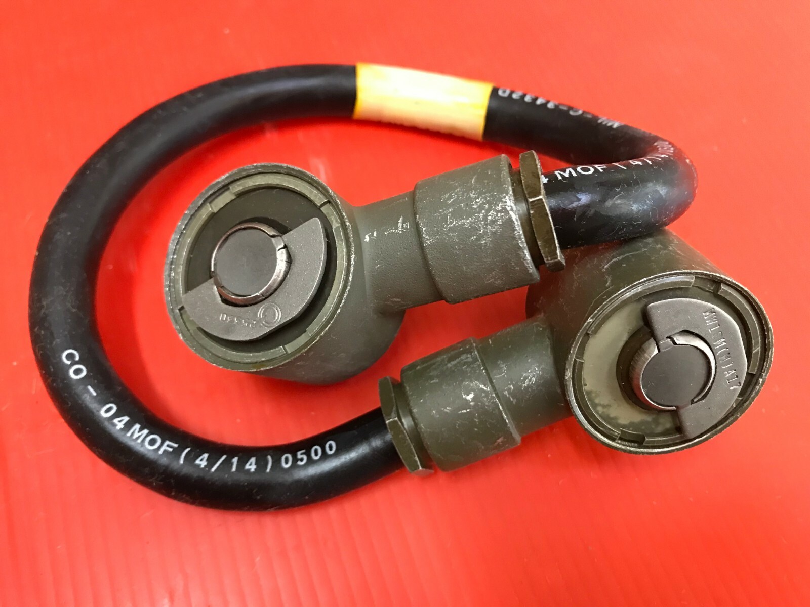 CX-4721/VRC CABLE 18 INCHES FOR AN/VRC-12, RT-524/VRC MILITARY RADIO ...