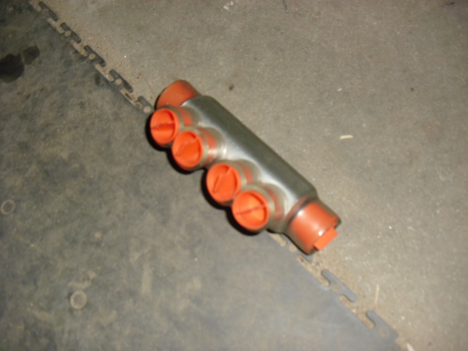 Booted Aluminum In-line Cable Splicer/Reducer CSR 500 500 MCM-2/0 CU9AL ...