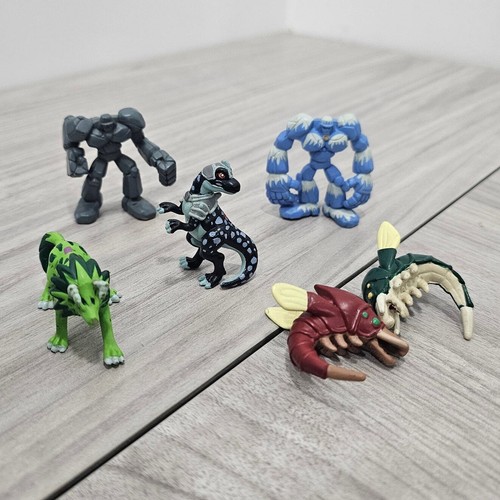 Monster Rancher Lot of 5 Figures Captain Black Dino Datonare Big Blue ...