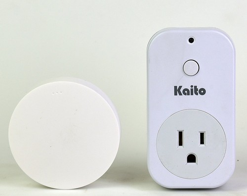 Kaito P1 Battery Free Wireless Wall Electrical Outlet Remote Switch ...