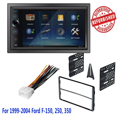 **REFURBISHED** DUAL XVM296BT Car Stereo Radio Dash Kit for 1999-2004 ...