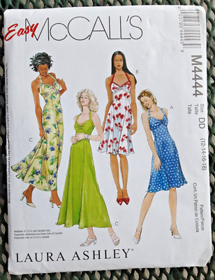 McCall's Pattern M4444 Misses' Dress in 2 Lengths Sewing Craft Project ...