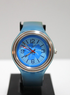 Speedo Analog Watch - Transparent Blue/Aqua | eBay