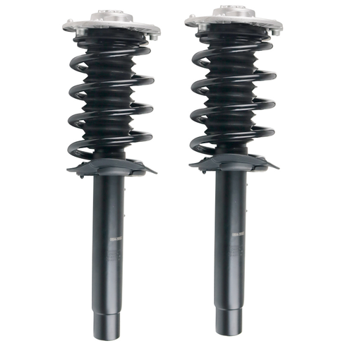 Pair Front Complete Quick Struts & Coil Springs Assembly For BMW 3 ...